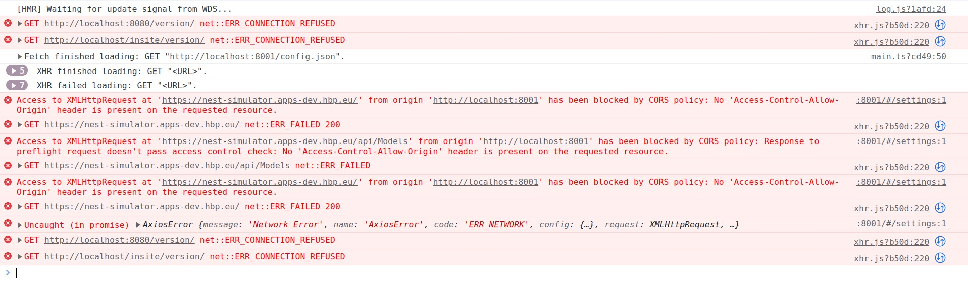 [CORS] Access to backend (on ebrains) blocked by CORS policy. · Issue #392 · nest-desktop/nest ...