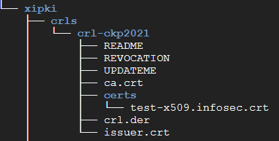 CRL as OCSP Store - malformed request · Issue #201 · xipki/xipki · GitHub