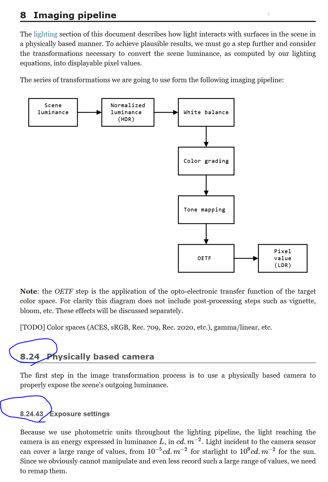 Documentation Bug: Incrementing Subsection Numbers Don't Reset · Issue #3525 · google/filament ...