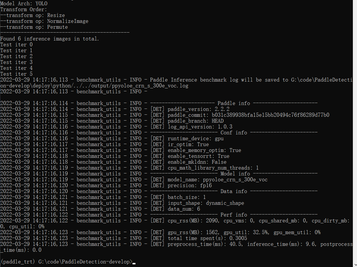windows下ppyoloe tensorrt部署 · Issue #5428 · PaddlePaddle/PaddleDetection ...