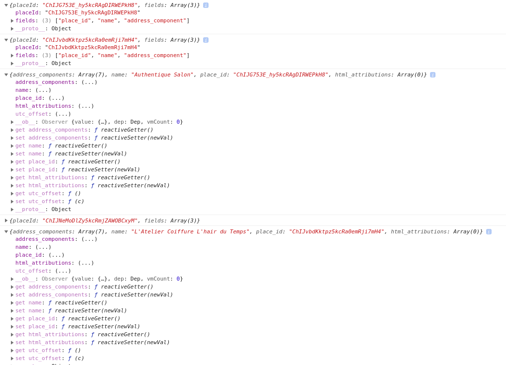 open_now deprecation thrown from PlacesService.getDetails, but I don't even asked for it (and my ...