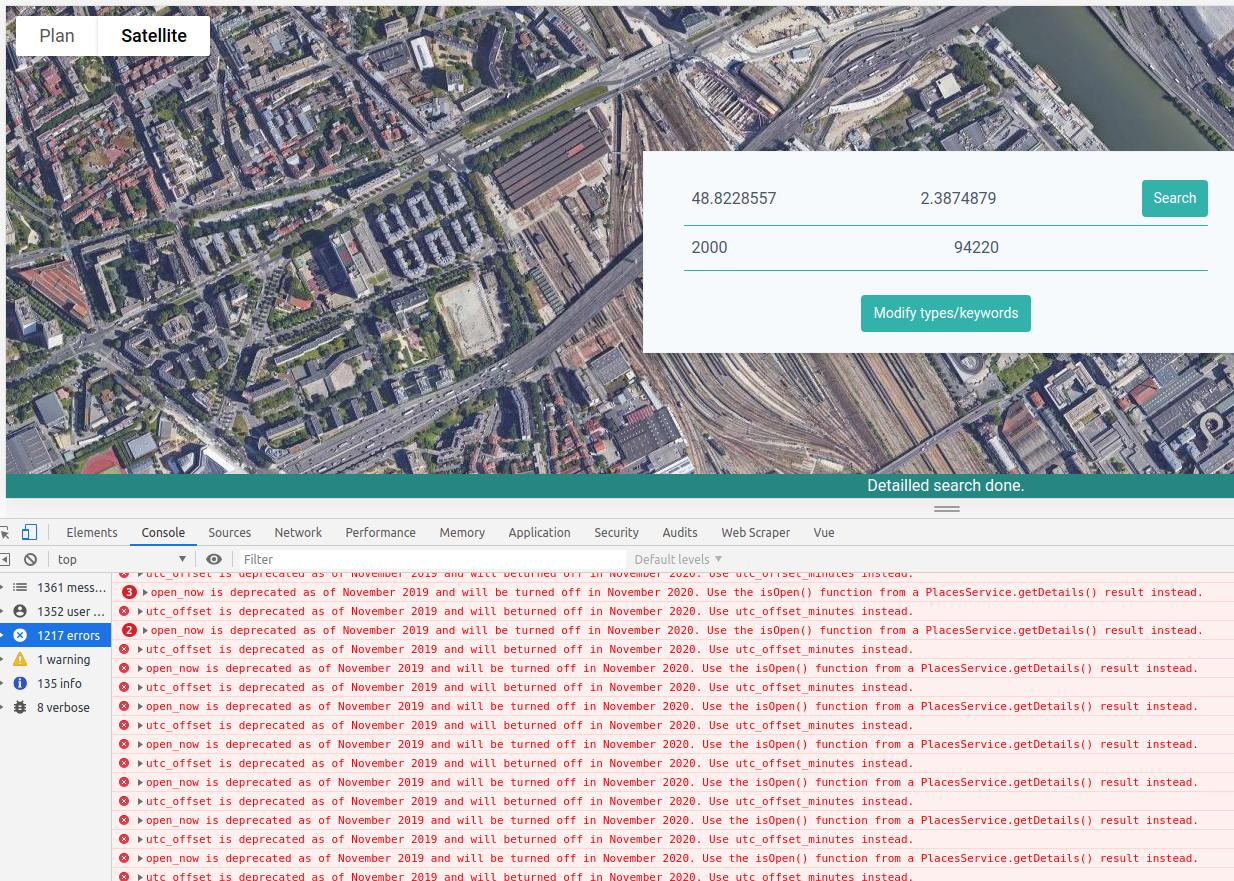 open_now deprecation thrown from PlacesService.getDetails, but I don't even asked for it (and my ...