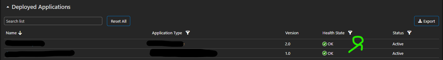 [BUG] - SF Explorer deployed apps health state on node is "Unknown" · Issue #1386 · microsoft ...