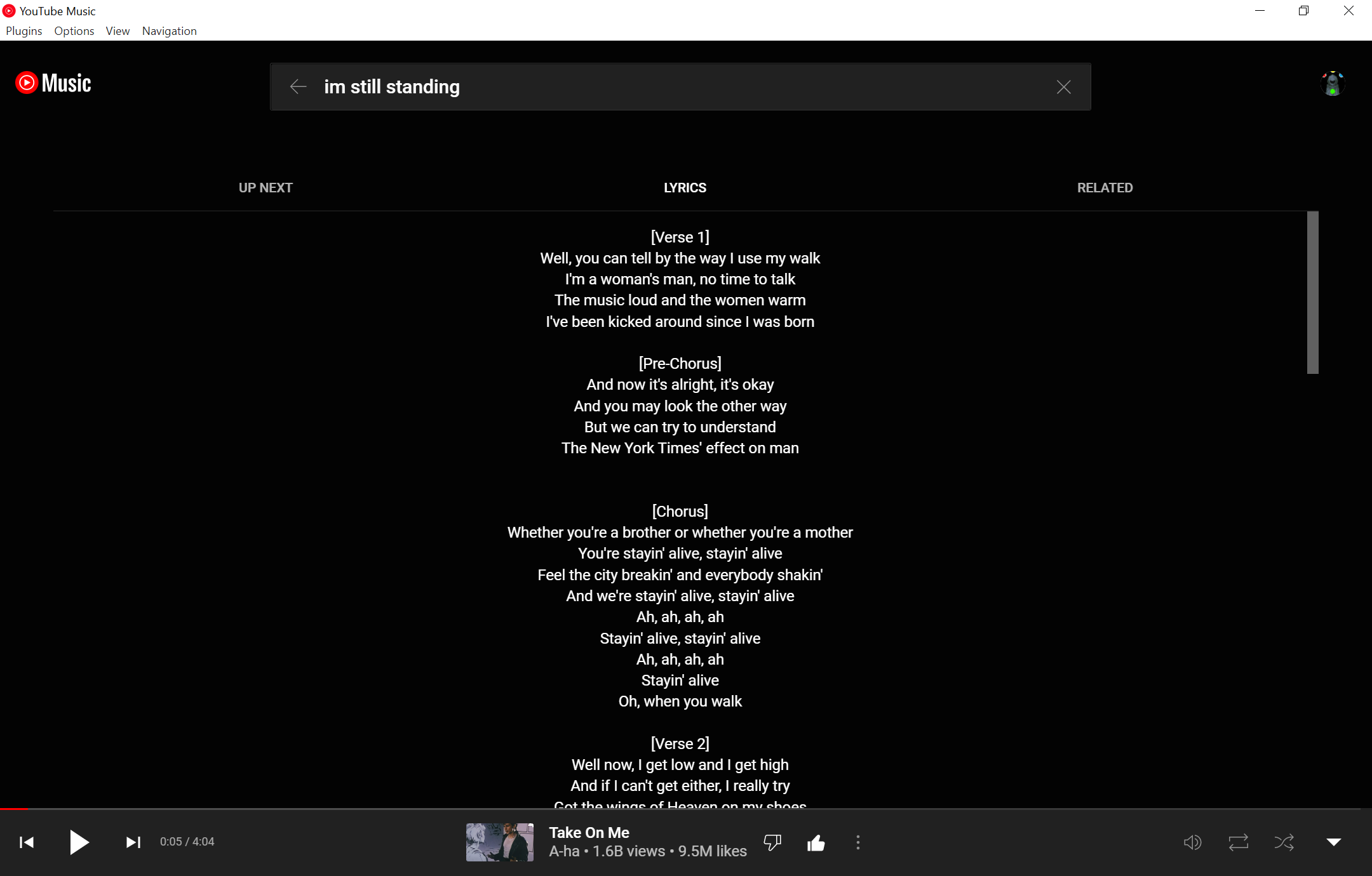 Lyrics From Previous Song Remain When Skipping · Issue 1041 · Th Chyoutube Music · Github 