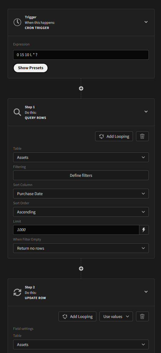Update rows automation return with "invalid inputs" when fields are left blank · Budibase ...