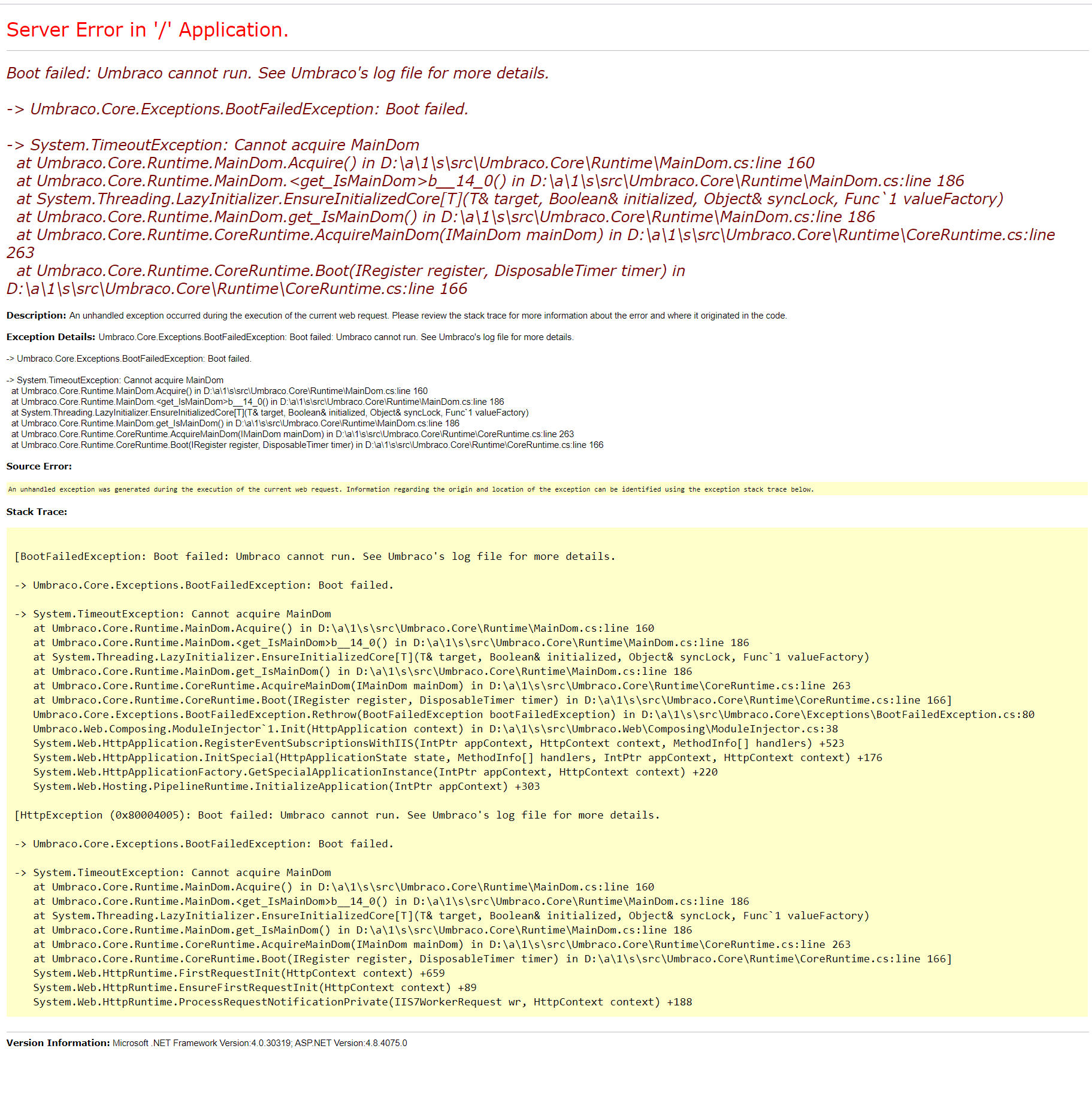 Umbraco Upgrade To 861 Issue · Issue 7999 · Umbracoumbraco Cms · Github