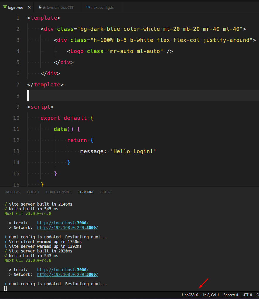 vscode extension not working with rem-to-px preset nuxt · Issue #1518 · unocss/unocss · GitHub