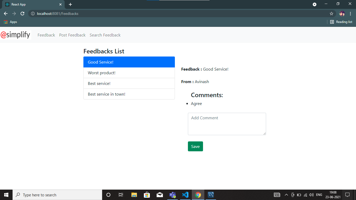 GitHub - Rahulj06/Feedback-Management-System