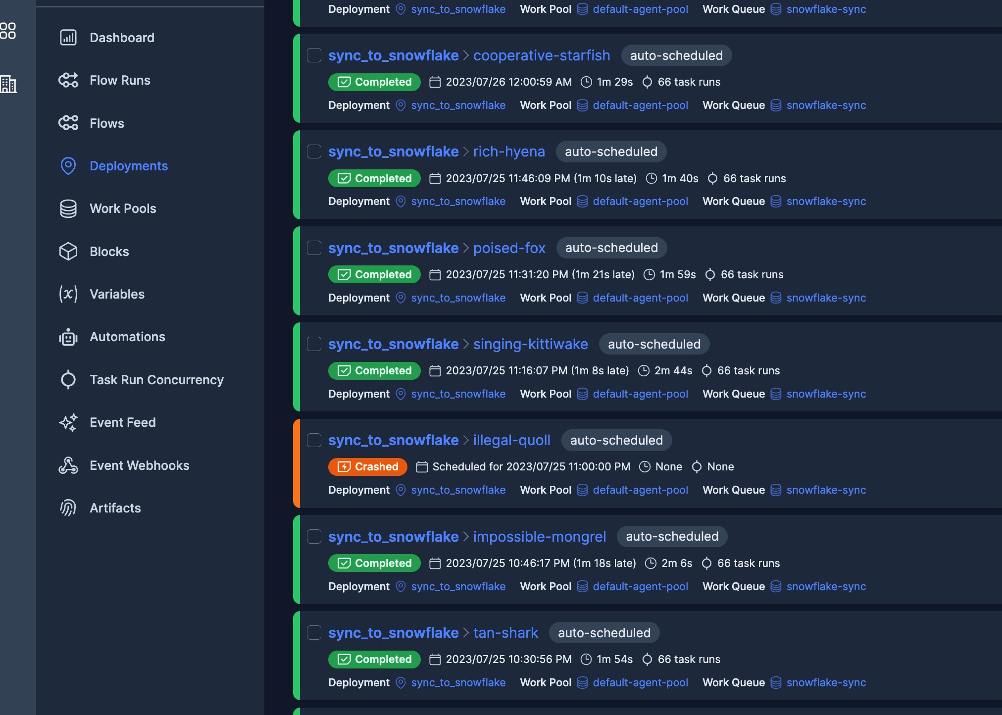 Ecs Tasks Flow Run Could Not Be Submitted To Infrastructure · Issue