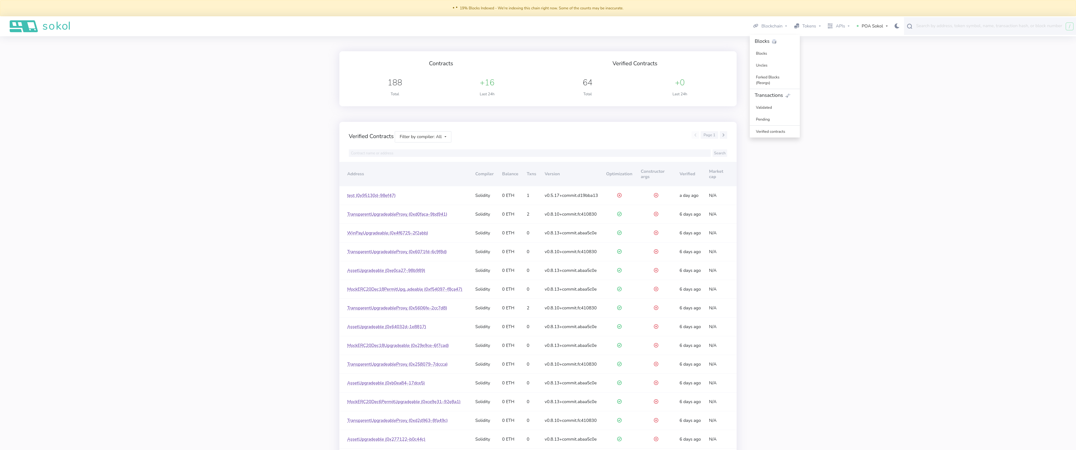 Add verified contracts list page by sl1depengwyn · Pull Request #6324 · blockscout/blockscout ...