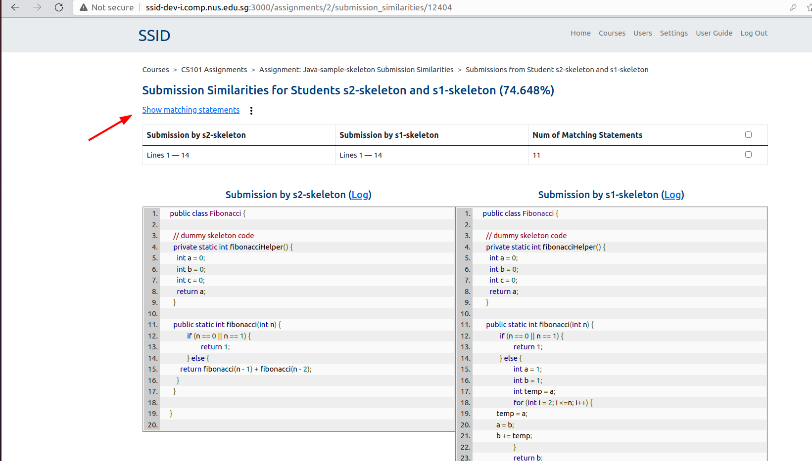 Ssid Bootstrapify Show Matching Statements Link · Issue 149 · Wing Nusssid · Github