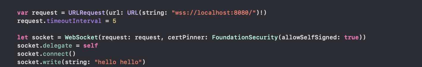 When connecting to a wss:// socket, getting an SSL handshake error ...