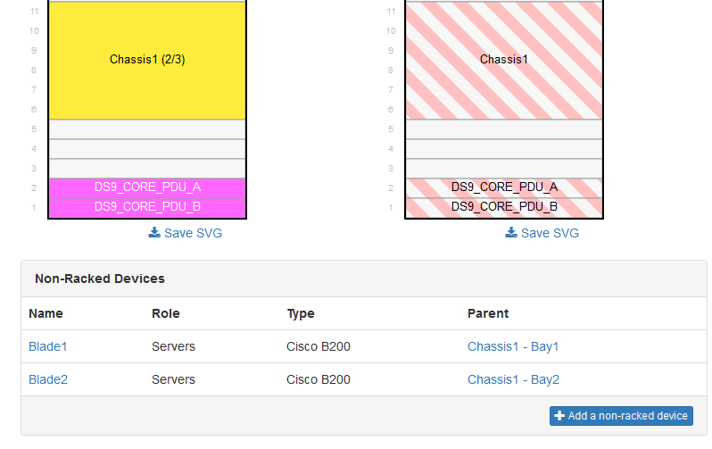 Child devices disappear from the list of Non-Racked Devices if new child device is created ...