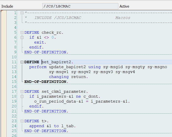 Parseerror Statement Does Not Exist In Abapv700 But Statement Is A Macro · Issue 2279 