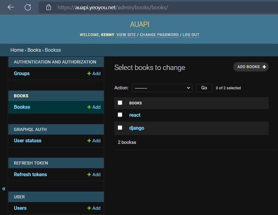 Github Kennyhyundjango Graphene A Seed Project For Django Graphene With Authentication