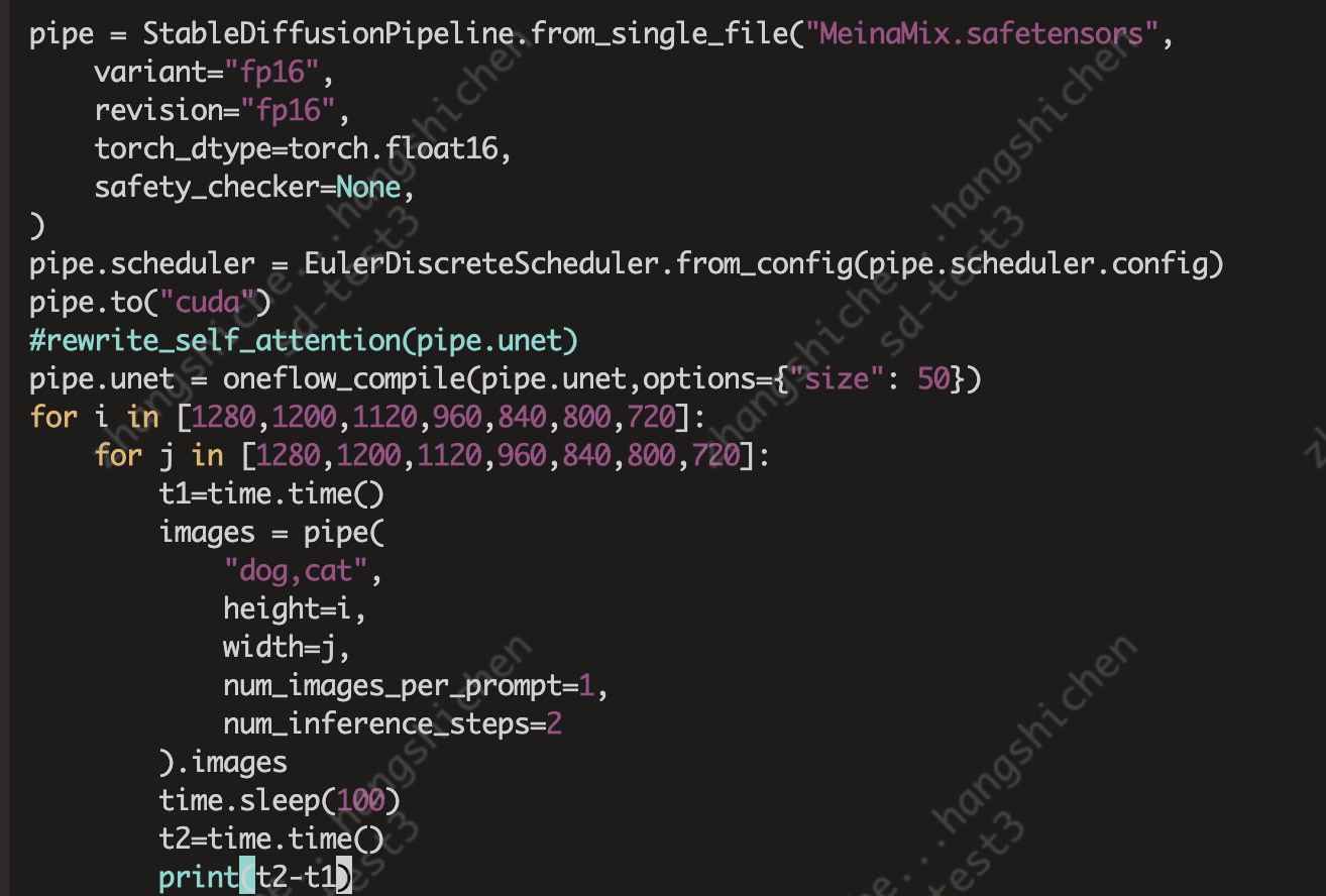 最新的版本，怎么编译和加载静态图，支持动态分辨率呀 · Issue #339 · siliconflow/onediff · GitHub