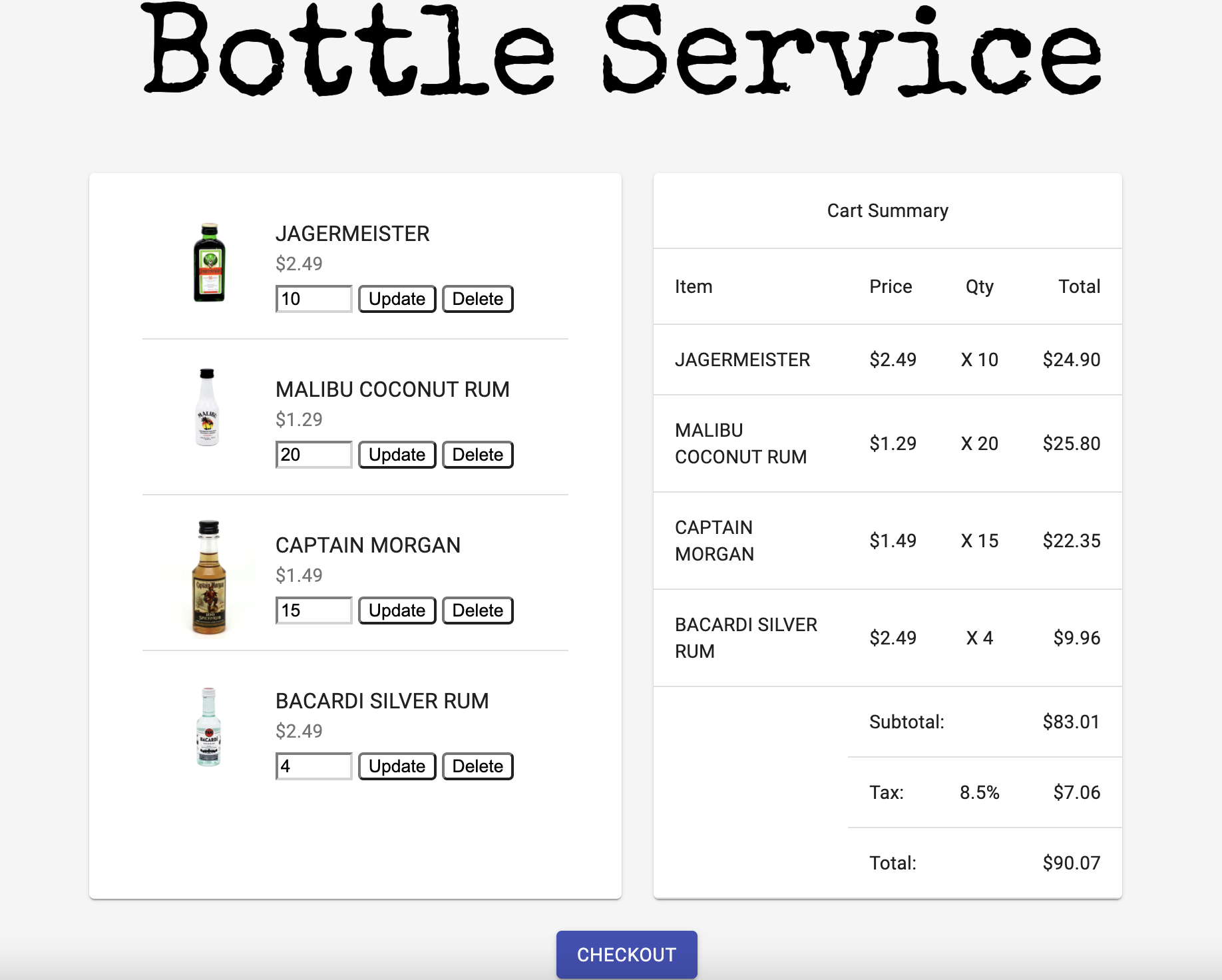 GitHub - adamweinberg/bottle-service