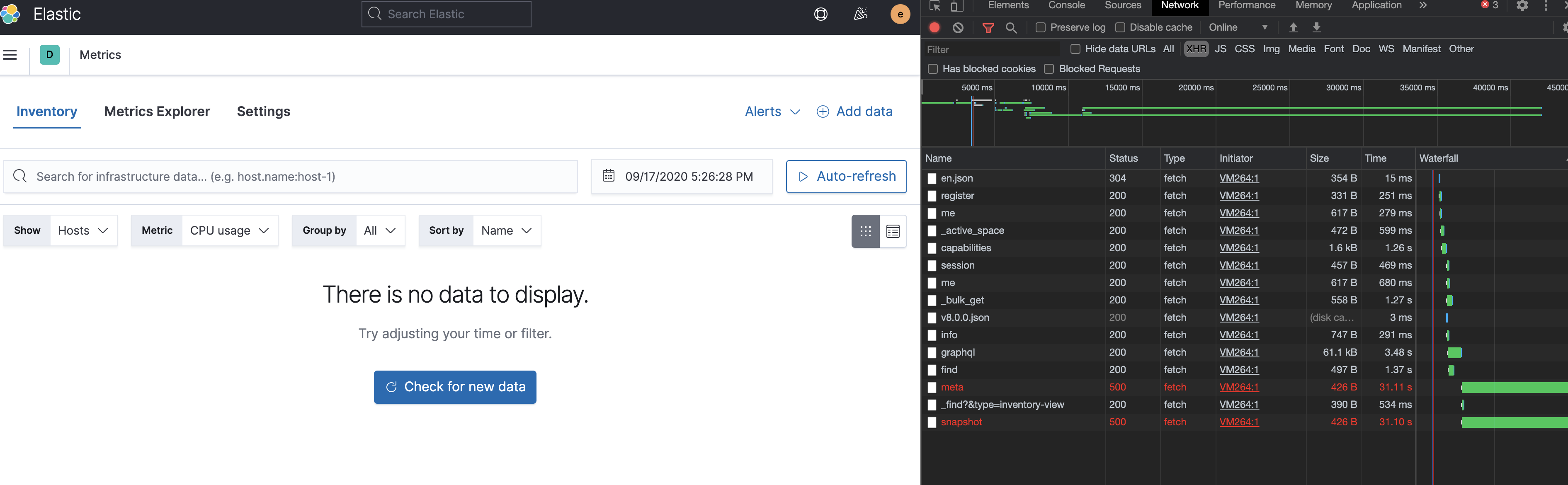 [Metrics App] Investigate slowness for metrics queries · Issue #78010 · elastic/kibana · GitHub