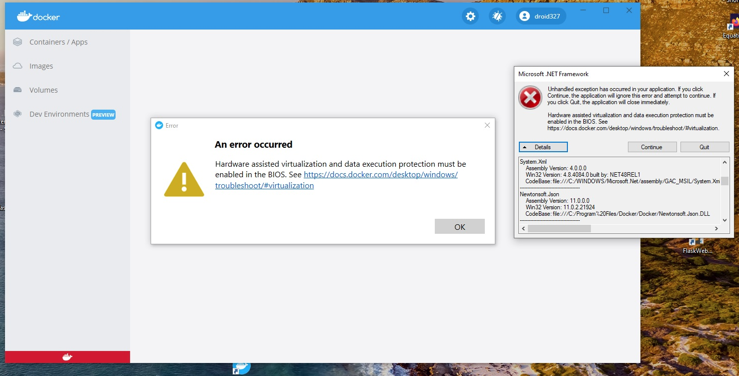 not getting started · Issue #13806 · docker/docs · GitHub