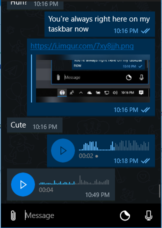 Voice and video messages problems. · Issue #543 · UnigramDev/Unigram · GitHub