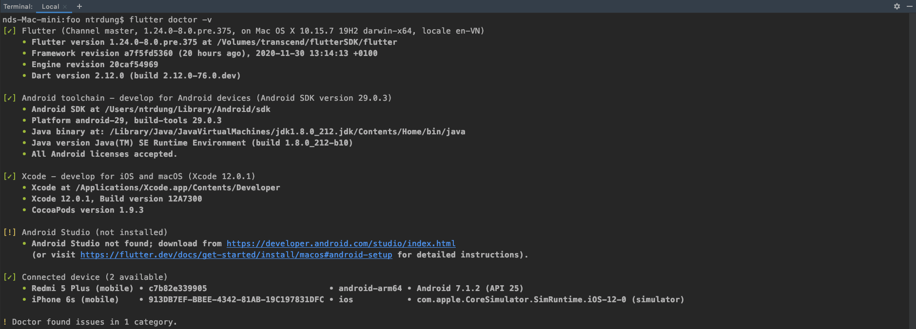 Cannot Run Flutter App On Android · Issue 71463 · Flutterflutter · Github 4421