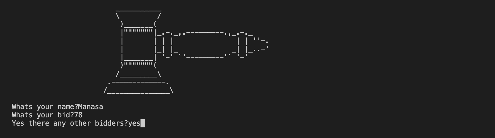 GitHub - manasarao30/SecretAuction