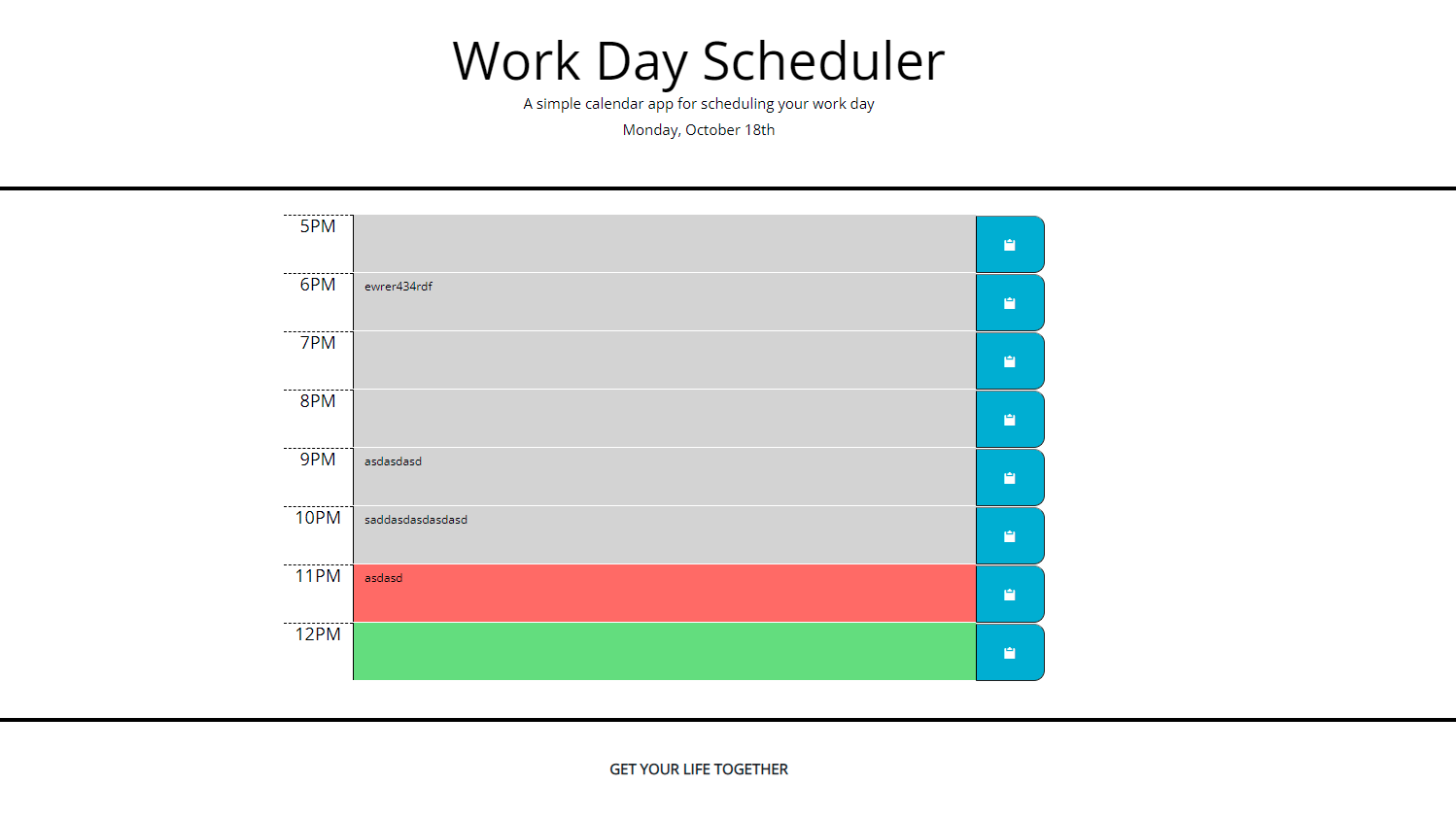 GitHub - gstockha/scheduler