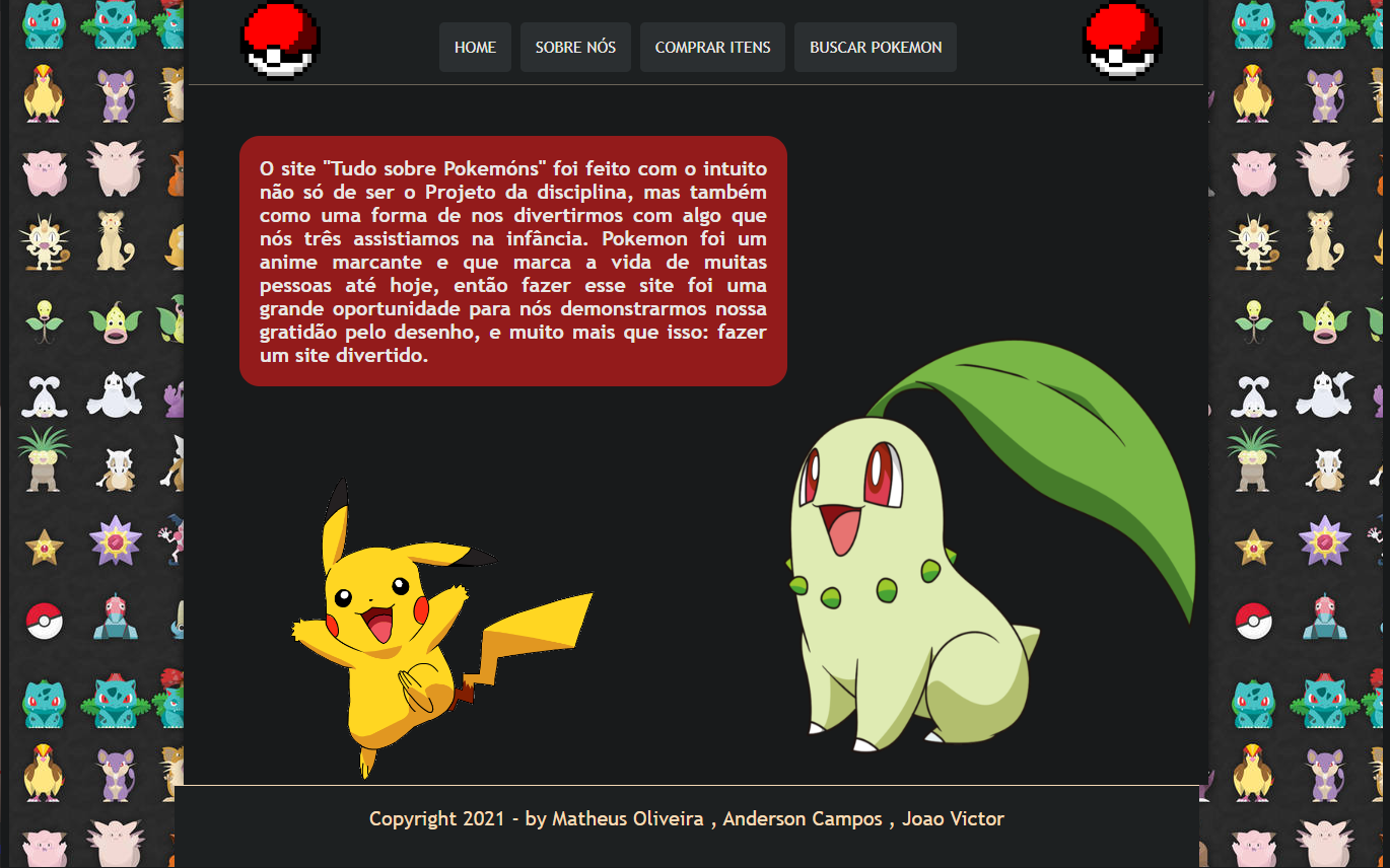 GitHub - acampospsantos/Pokemon: Projeto da disciplina de Programação ...