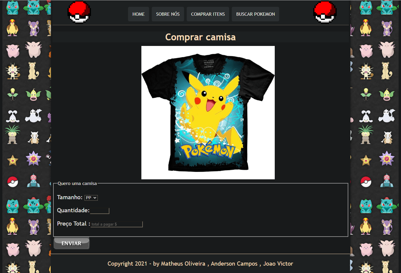 GitHub - acampospsantos/Pokemon: Projeto da disciplina de Programação ...