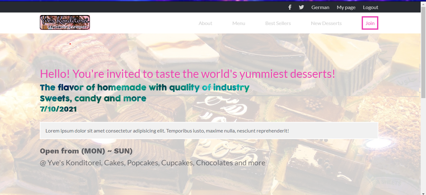 GitHub - sheylaPozo/Capstone-Bakery: This capstone project is been made with HTML5, CSS3 and JS ...