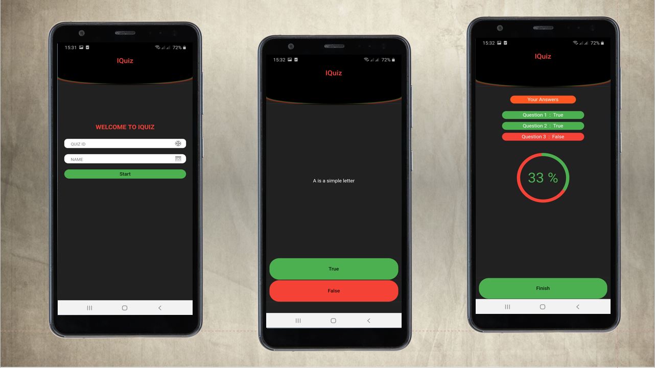 GitHub - mashkarharis/IQUIZ-Online-Quiz-Holding-Mobile-App: Designed using Flutter/Dart/Firebase