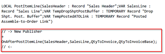 [EventRequest] Codeunit 80 “Sales Post”, PostItemLine[Local] · Issue #3873 · microsoft ...