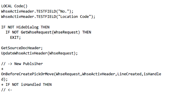 codeunit 7322 “Create Inventory Pick/Movement”, Code [Local] · Issue #3937 · microsoft ...