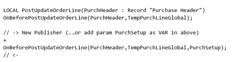 [EventRequest] codeunit 90 “Purch.-Post”, PostUpdateOrderLine[local] · Issue #4247 · microsoft ...