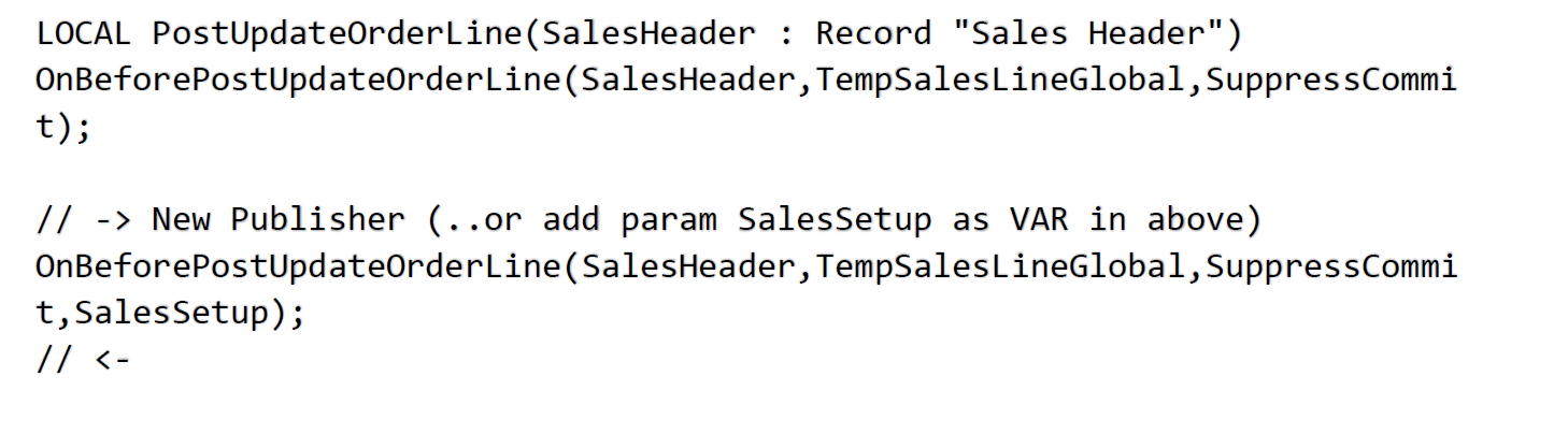 [EventRequest] Codeunit 80 "Sales Post", PostUpdateOrderLine[local] · Issue #5019 · microsoft ...