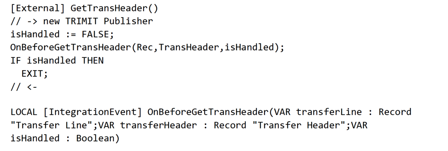 [EventRequest] Table 5741 " TransferLine.", GetTransHeader [External] · Issue #5029 · microsoft ...