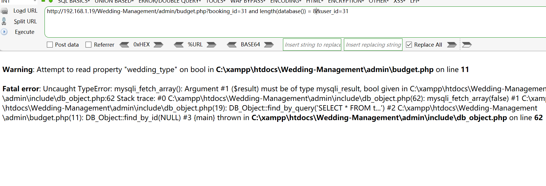 bug_report/vendors/codeastro.com/wedding-management-system/SQLi-12.md at main · debug601/bug ...