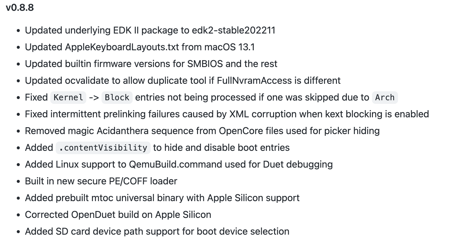 麻烦适配 0.8.8 .contentVisibility 文件， 谢谢 · Issue #322 · ic005k/OCAuxiliaryTools · GitHub