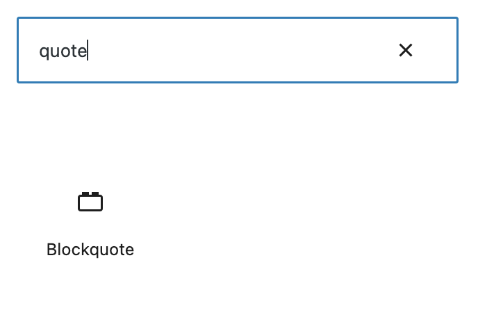 Hide The Default Quote Pullquote And Legacy Vf Blockquote Blocks In Wp · Issue 1237