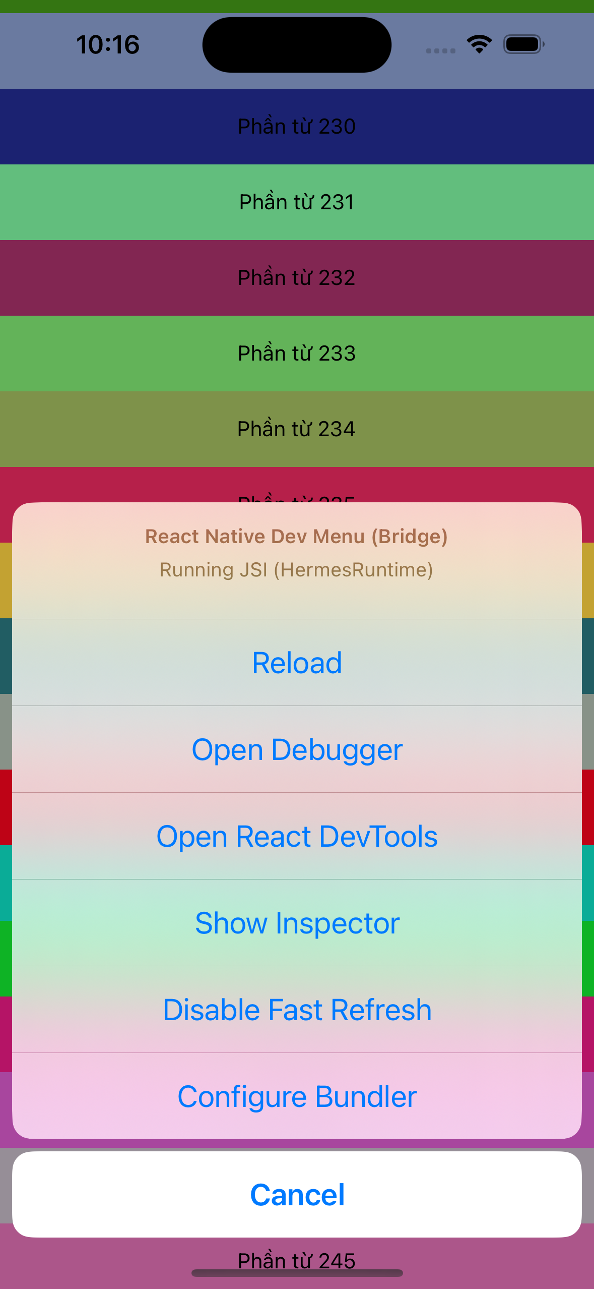 Show Perf Monitor not found menu Dev · Issue #38755 · facebook/react-native · GitHub