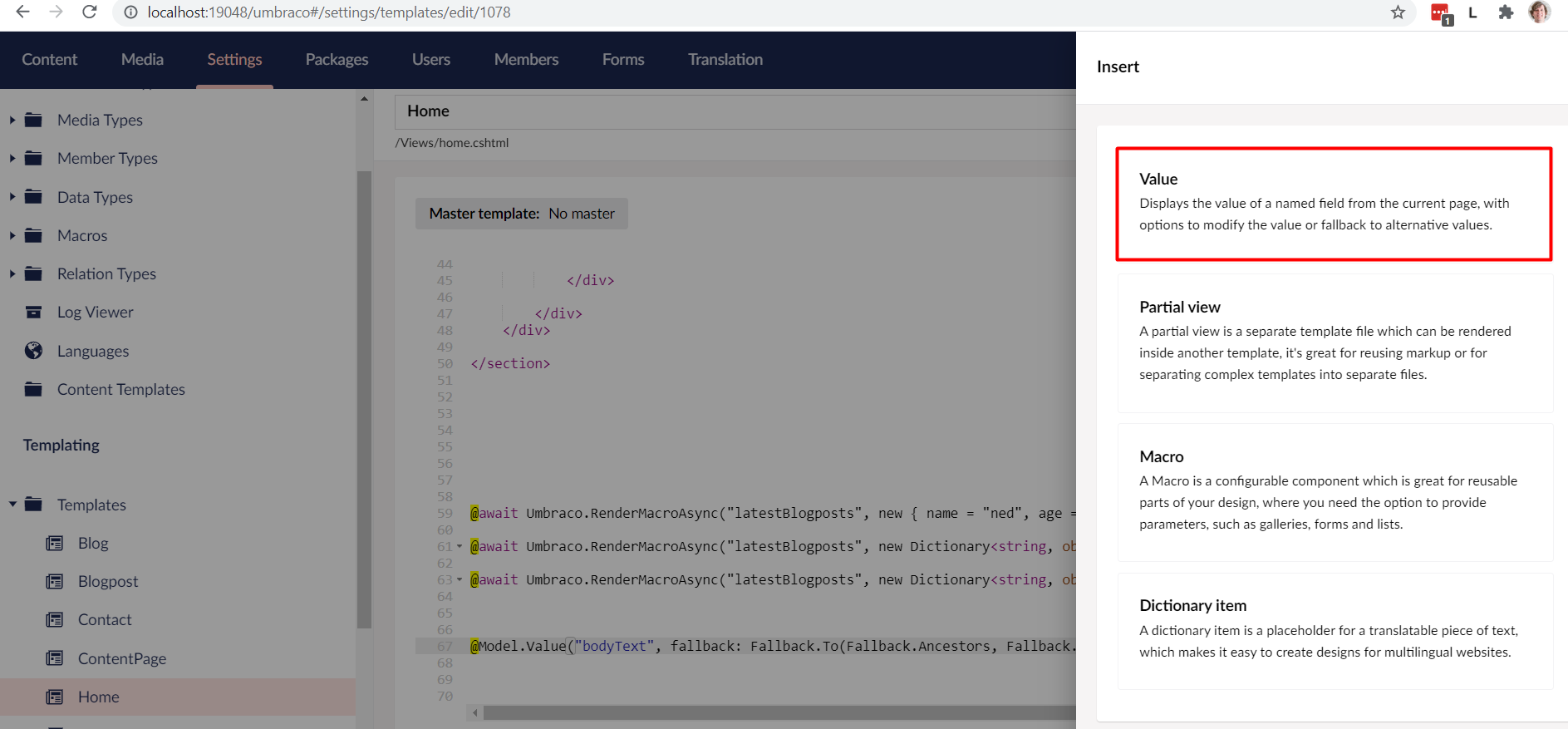 Insert value through the backoffice with default value and made recursive does not work · Issue ...