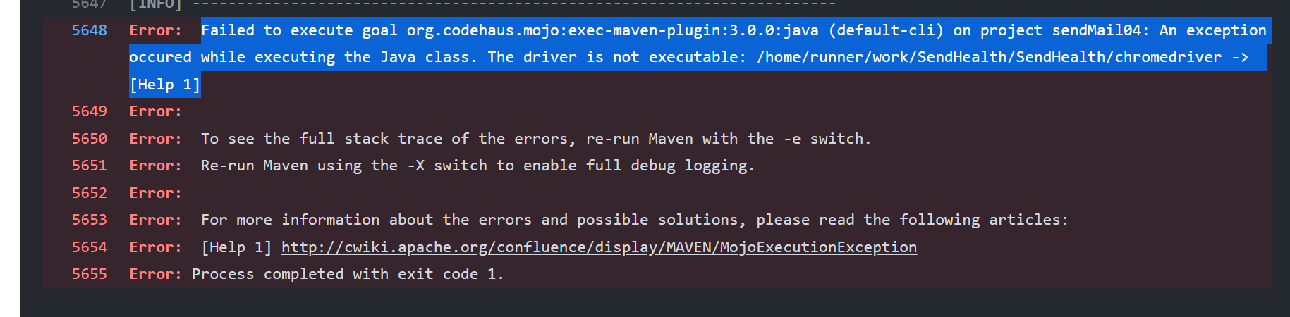 [🐛 Bug]: The driver is not executable · Issue #10493 · SeleniumHQ ...