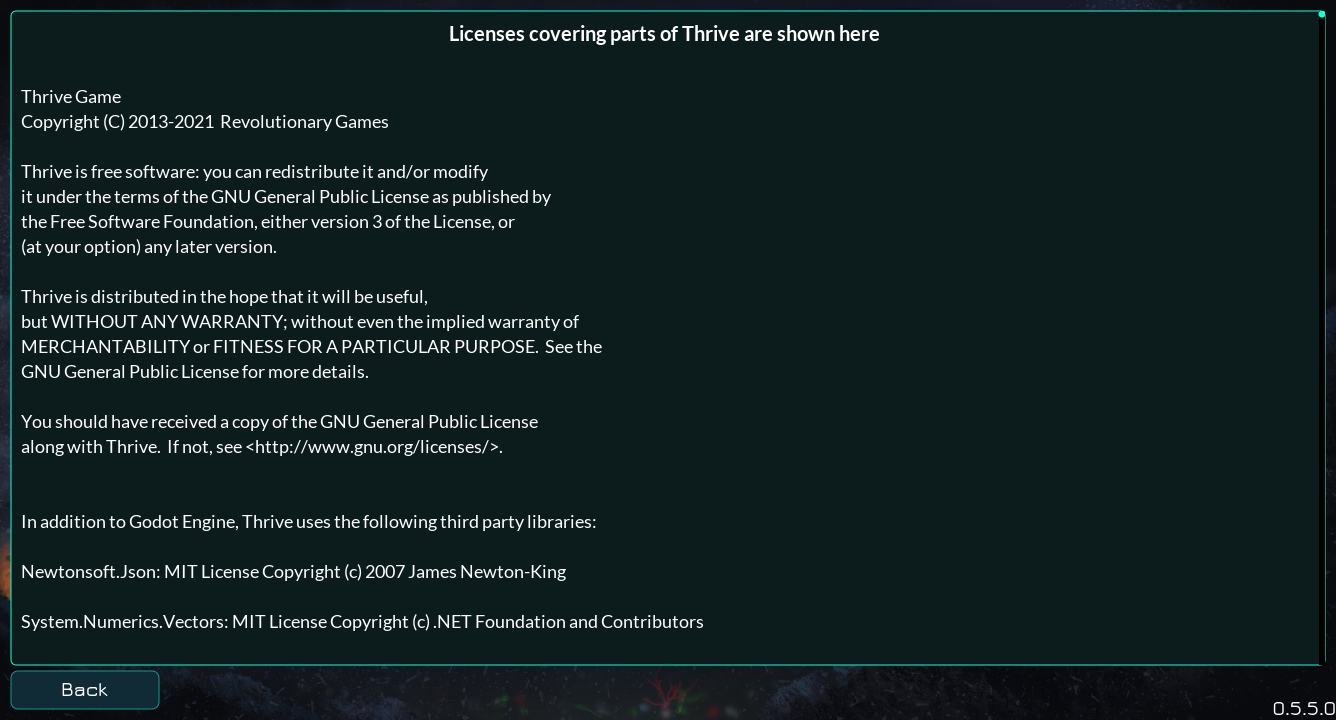 Improve licenses display appearance by Kasterisk · Pull Request #2686 · Revolutionary-Games ...