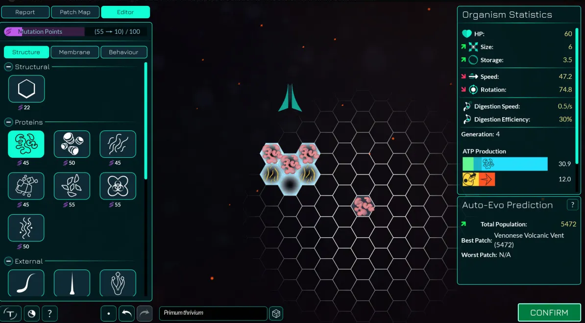 Polish the layout of the organism statistics panel · Issue #4500 · Revolutionary-Games/Thrive ...