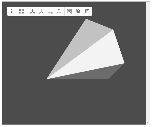 pl.render() lights the scene with the trame backend and a client mode ...