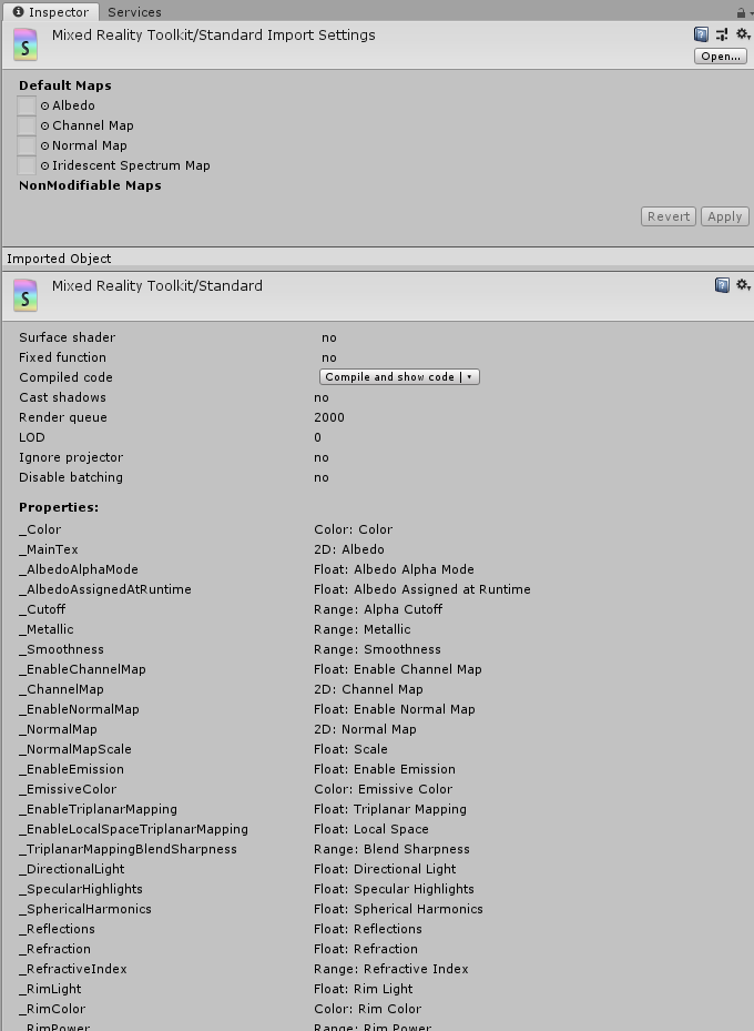 Using MRTK/Standard Shader results in pink materials · Issue #5599 · microsoft ...