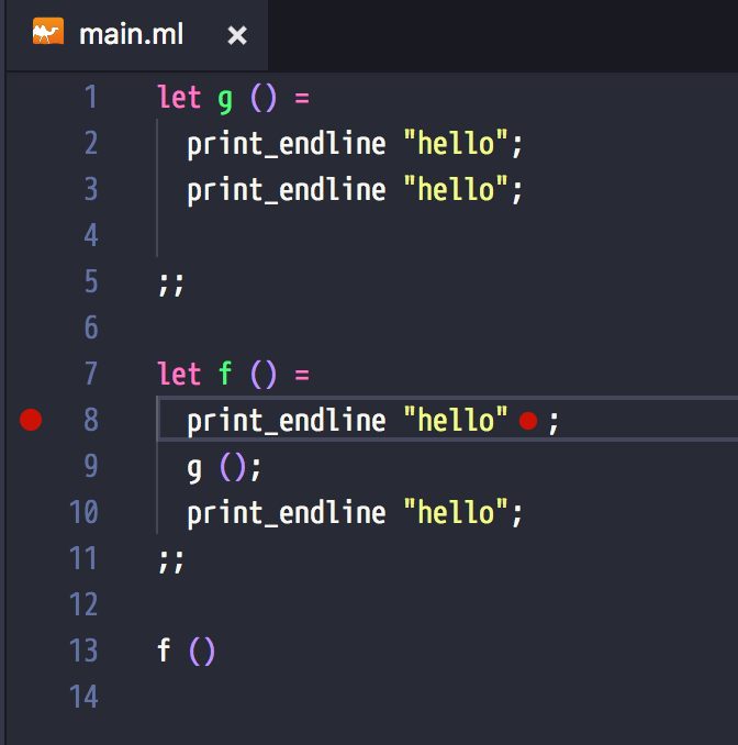 Line breakpoints verified to column breakpoints are still treated as ...