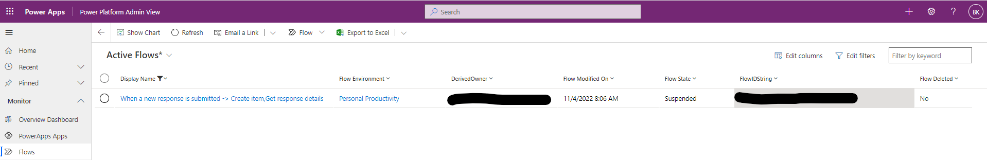 [CoE Starter Kit - BUG] Power Platform Admin View - Flows - Not Updated Data · Issue #5282 ...